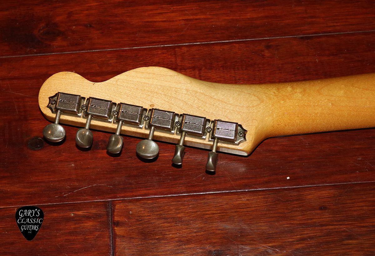 1960 Fender Slab Board Telecaster Rare Duco Red Lefty | Garys Classic ...