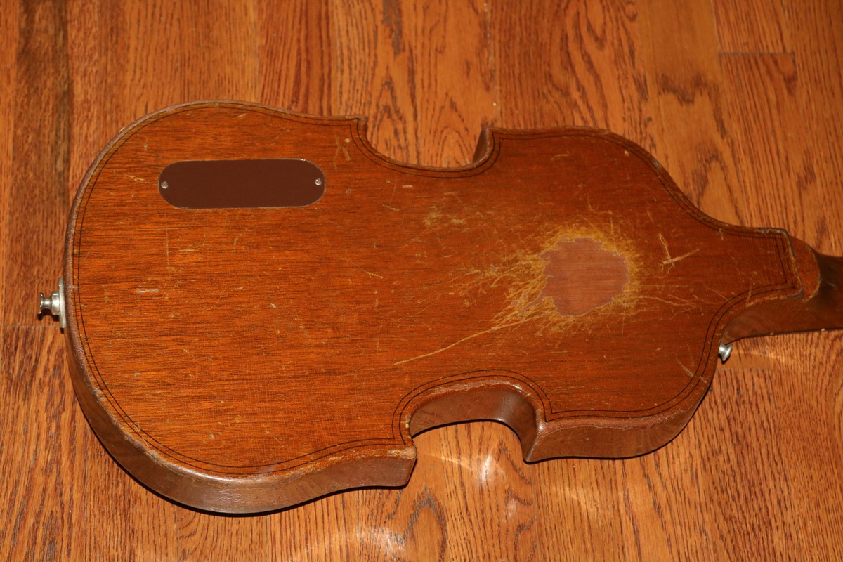 1956 Gibson Eb 1 Electric Bass Rare Violin Body Garys Classic Guitars And Vintage Guitars Llc