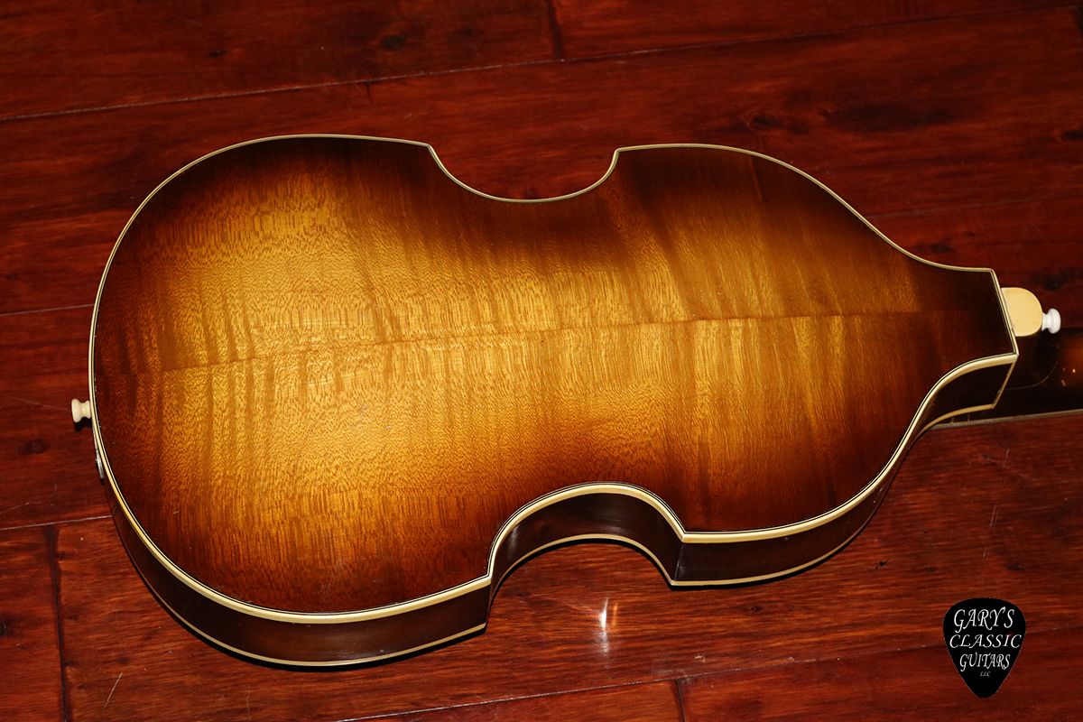 1965 Hofner 5001 Violin Body Beatles Bass Garys Classic Guitars